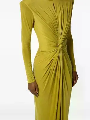 Elisabetta Franchi High-neck Draped Dress