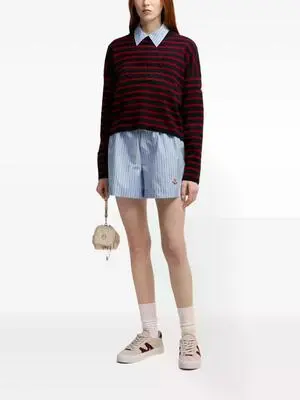 Moncler Striped Wool Sweater