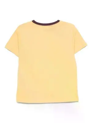 Ba&sh Ioni Logo-print T-shirt - Yellow