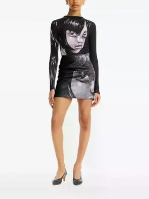MAISIE WILEN Portrait-print Top