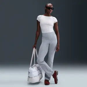 Nike Sportswear Classic High-waisted Bootcut Pants - Grey
