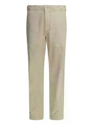 ALEX MILL Herringbone Pocket Trousers - Neutrals
