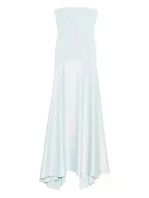 Solace London Strapless Fishtail Dress