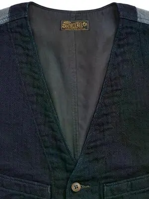 Ralph Lauren Denim-panel Waistcoat