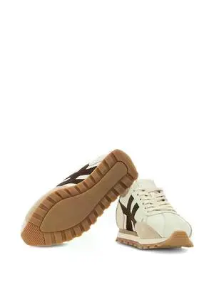 Hogan Leather Sneakers - Neutrals