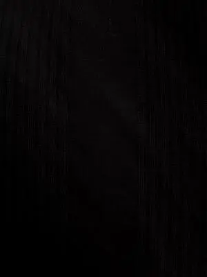 Rick Owens Ribbed Open-back Top - Black