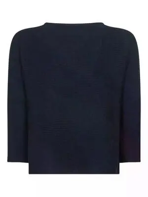 Max Mara Boat-neck Sweater - Blue