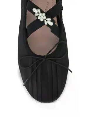 Simone Rocha Faux Pearl-embellished Ballet Flats