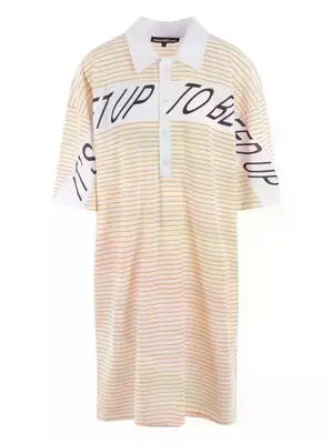 REWARD IF FOUND Striped Midi Shirt Dress