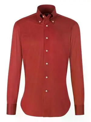 FRAY Button-down Piqué Shirt