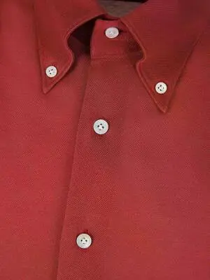 FRAY Button-down Piqué Shirt