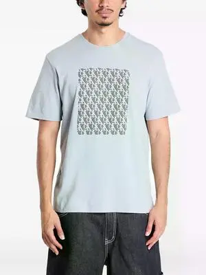 Calvin Klein Logo-print Pattern Short-sleeved T-shirt