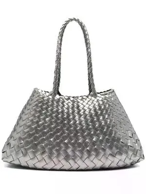 Dragon Diffusion Large Santa Croce Tote Bag - Silver
