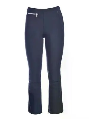 ROBERTA TONINI Embroidered-logo Ski Trousers - Blue