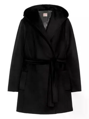 PENNYBLACK Hooded Belted Coat