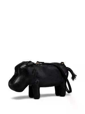 Thom Browne Hippo-motif Shoulder Bag - Black
