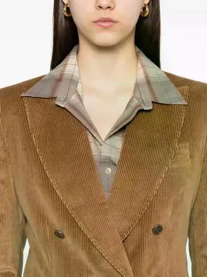 Etro Corduroy Double-breasted Blazer