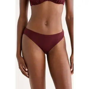 Ulla Johnson Dani Bikini Bottom - Cassis