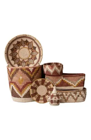 MAADILI COLLECTIVE Diamond Bucket Basket
