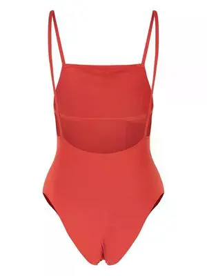 LIDO Square-neck One-piece Swimsuit - Red