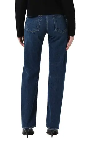 AGOLDE Low Rise Slim Fit Straight-leg Jeans