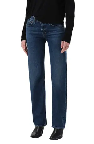 AGOLDE Low Rise Slim Fit Straight-leg Jeans