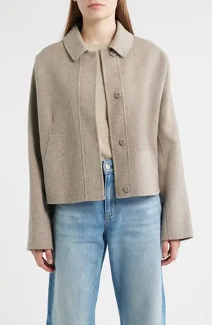 BOSS Cafeta Wool Blend Jacket