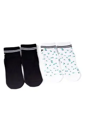 AREBESK Assorted Gripper Ankle Socks 2-pack