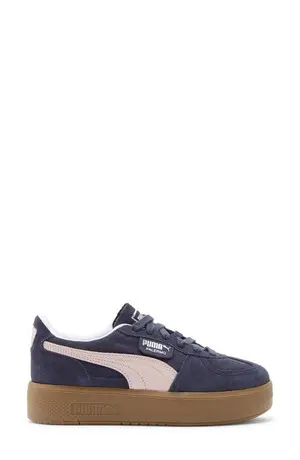 PUMA Palermo Elevata Platform Sneakers - New Navy/mauve Mist