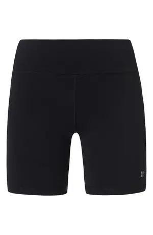 Sweaty Betty Ultimate Studio Pocket High-waisted Shorts - Black