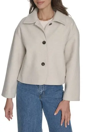 LEVI'S Cropped Jacket - Oatmeal