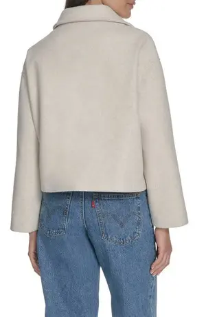 LEVI'S Cropped Jacket - Oatmeal