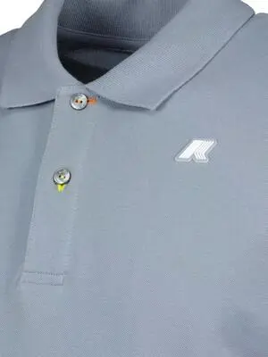 K-WAY Cotton Polo Shirt - Grey