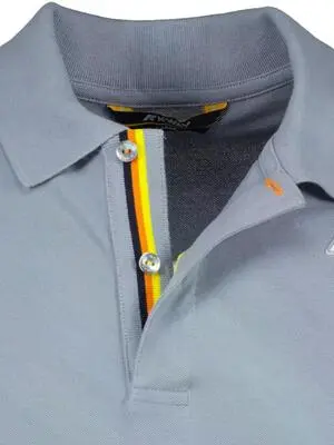 K-WAY Cotton Polo Shirt - Grey