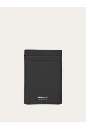 FERRAGAMO Credit Card Holder - Black