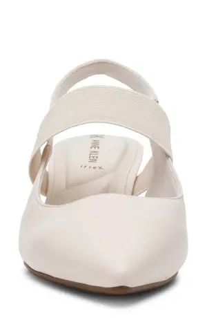 Anne Klein Issia Slingback Pumps - Bone