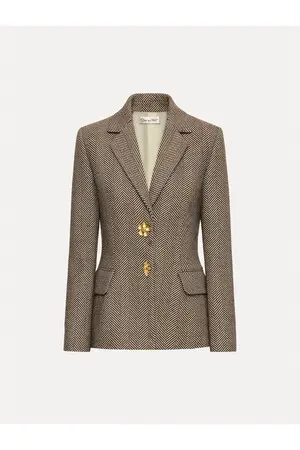 Oscar De La Renta Single Breasted Jackets For Women