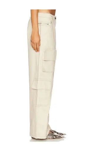 BY.DYLN Lucious Cargo Pants - Bone