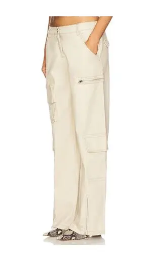 BY.DYLN Lucious Cargo Pants - Bone