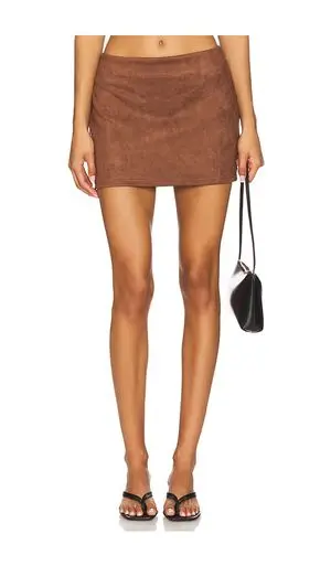 Faux Suede Skirts