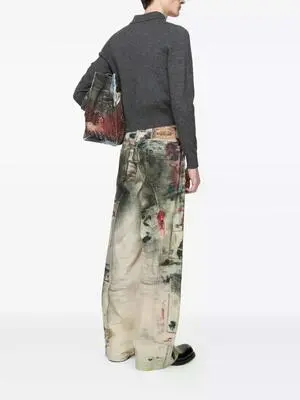 Acne Studios Heart-motif Polo Top