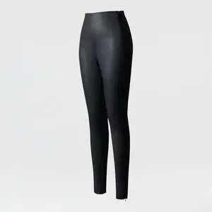 Mackage Navi-z Fitted Lamb Leather Legging - Black