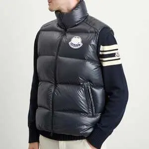 Moncler Lipsi Padded Vest - Navy