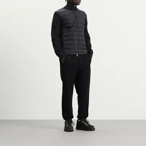 Moncler Cotton Fleece Sweatpants - Black