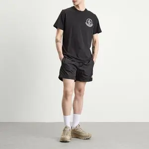 Moncler Logo Swim Shorts