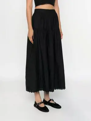 DÔEN Sebastiane Maxi Skirt - Black