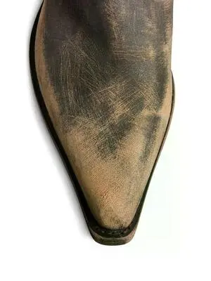 Khaite Clive Calf Leather Boots