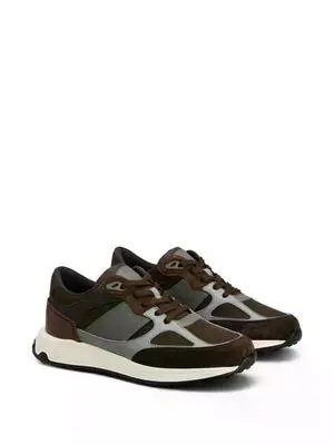 TOD'S Panelled Sneakers - Brown
