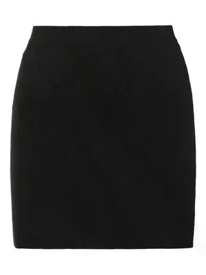 Khaite Knitted Mini Skirt