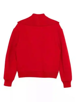 JIL SANDER High-neck Zip-up Jacket - Red